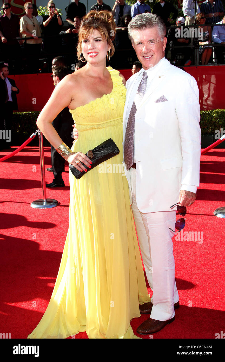 Gloria Loring and Alan Thicke 2010 ESPY Awards at Nokia Theatre L.A ...