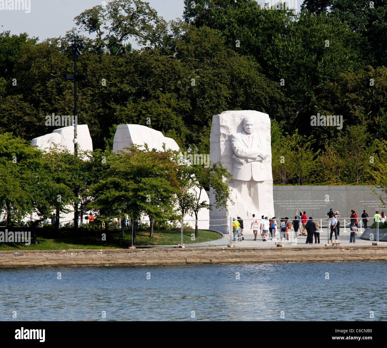 Washington, DC - August 24: The monument to Dr Martin Luther King in ...