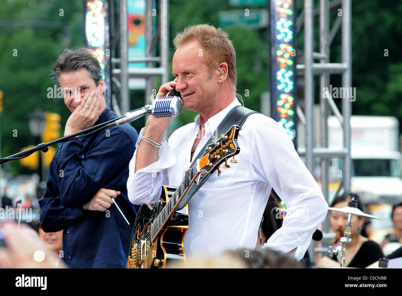 Sting aka gordon sumner performing hi-res stock photography and images ...
