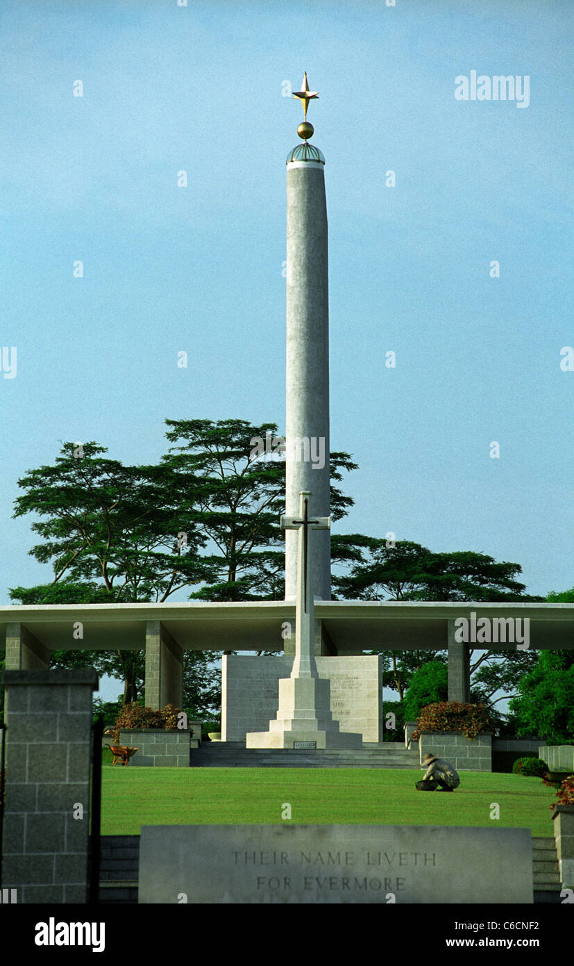 Kranji War Cemetery and Kranji Military cemetery Singapore, maintained ...