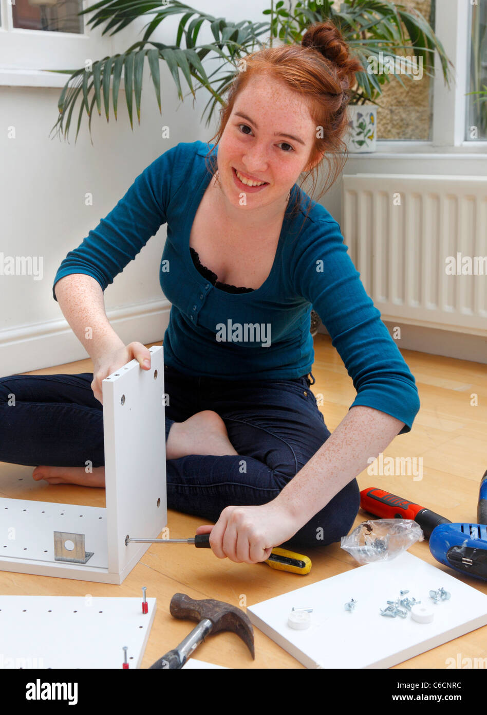 Person making cabinet hi-res stock photography and images - Alamy