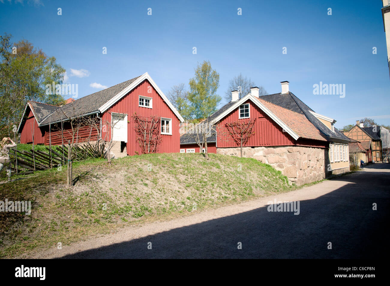 Norwegian Museum of Cultural History of Oslo Stock Photo - Alamy