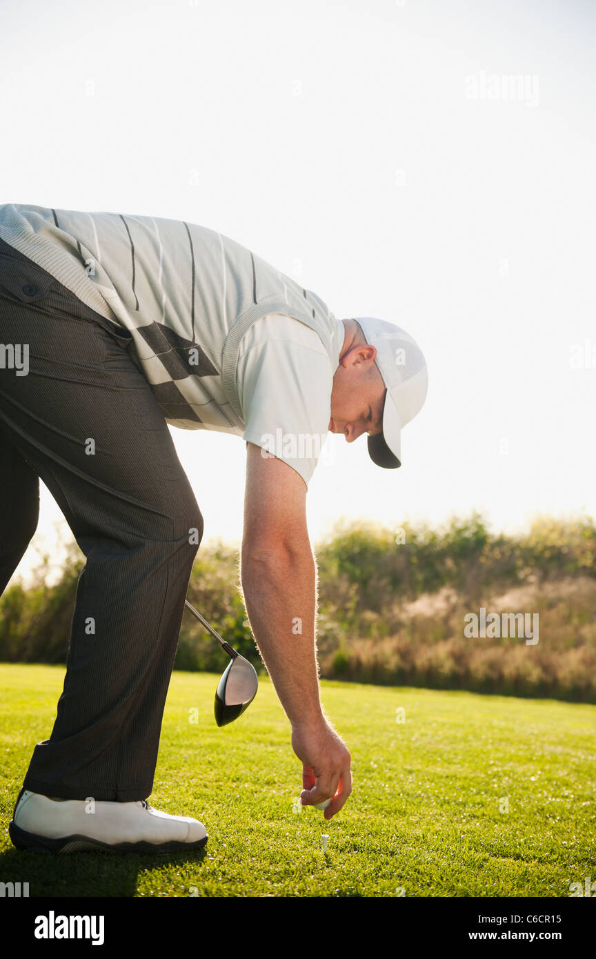 Placing the ball down hi-res stock photography and images - Alamy