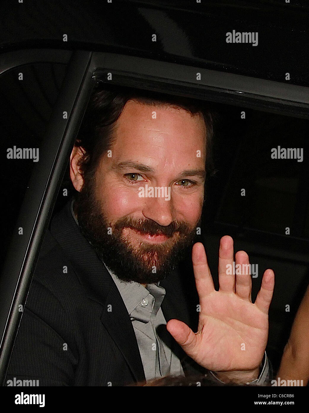 Paul Rudd outside ABC studios for an appearance on 'Live with Regis and ...