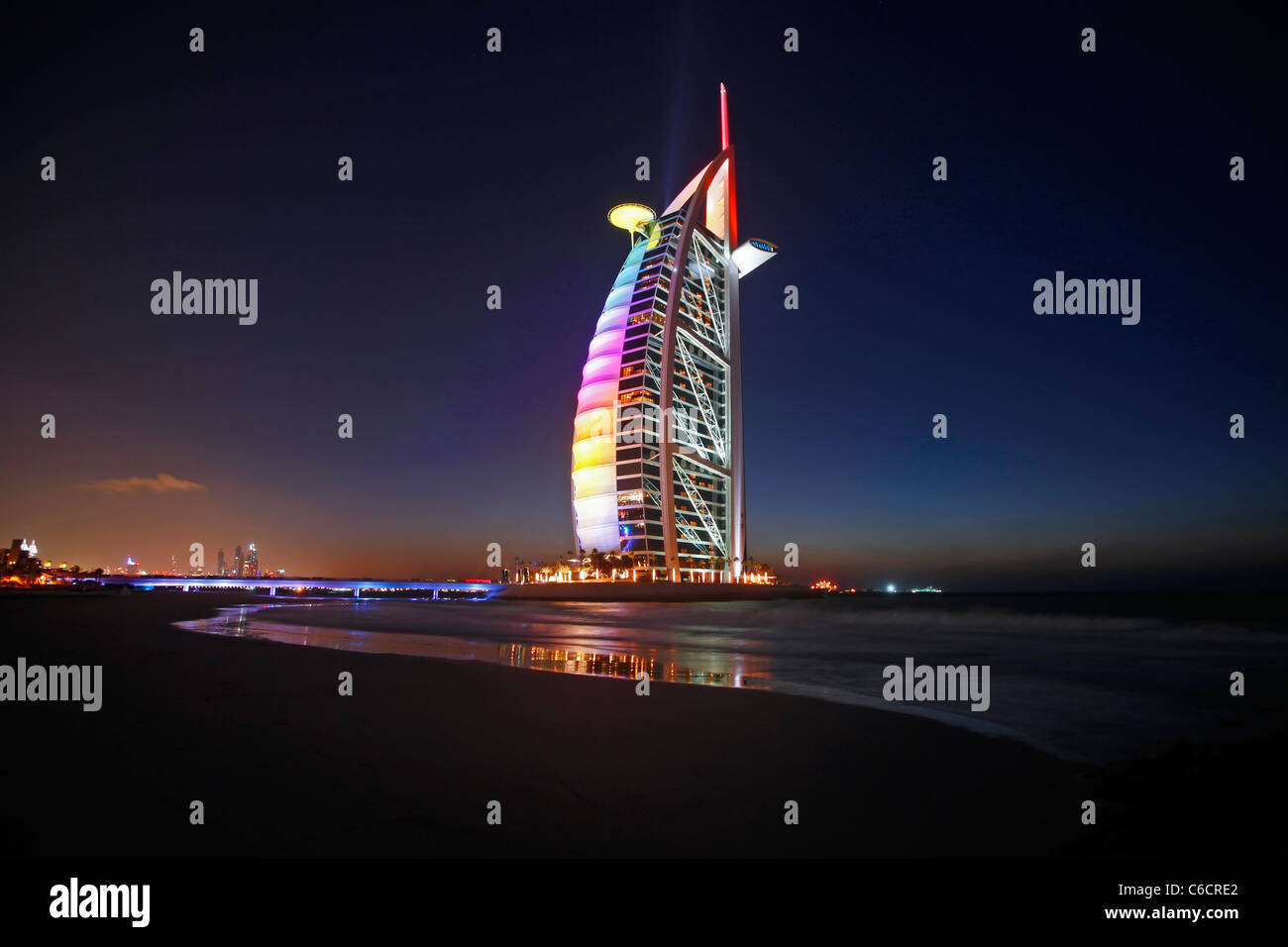 Burj Al Arab Hotel, Dubai, United Arab Emirates Stock Photo - Alamy