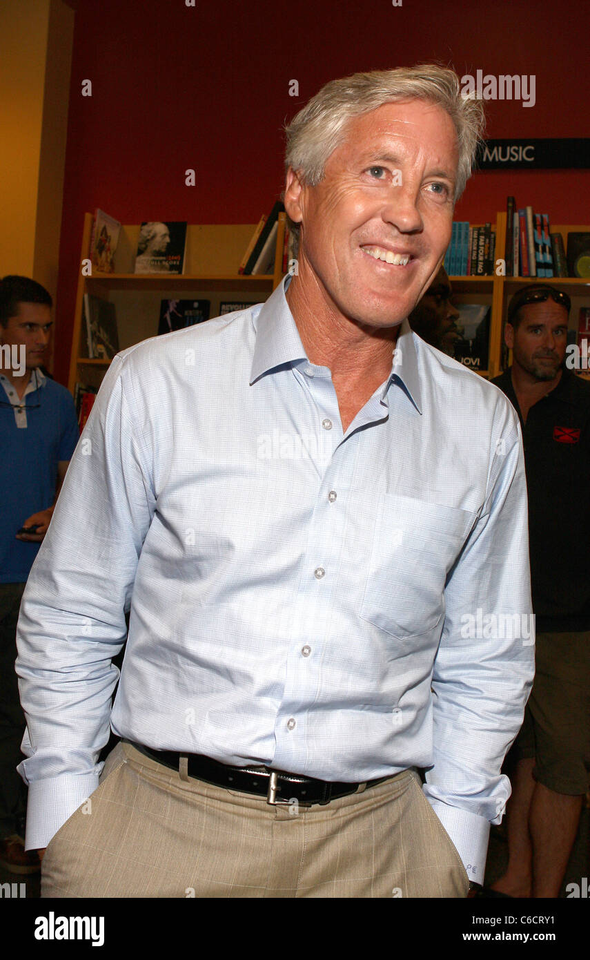 NFL head coach Pete Carroll promotes his new book, 'Win Forever: Live ...