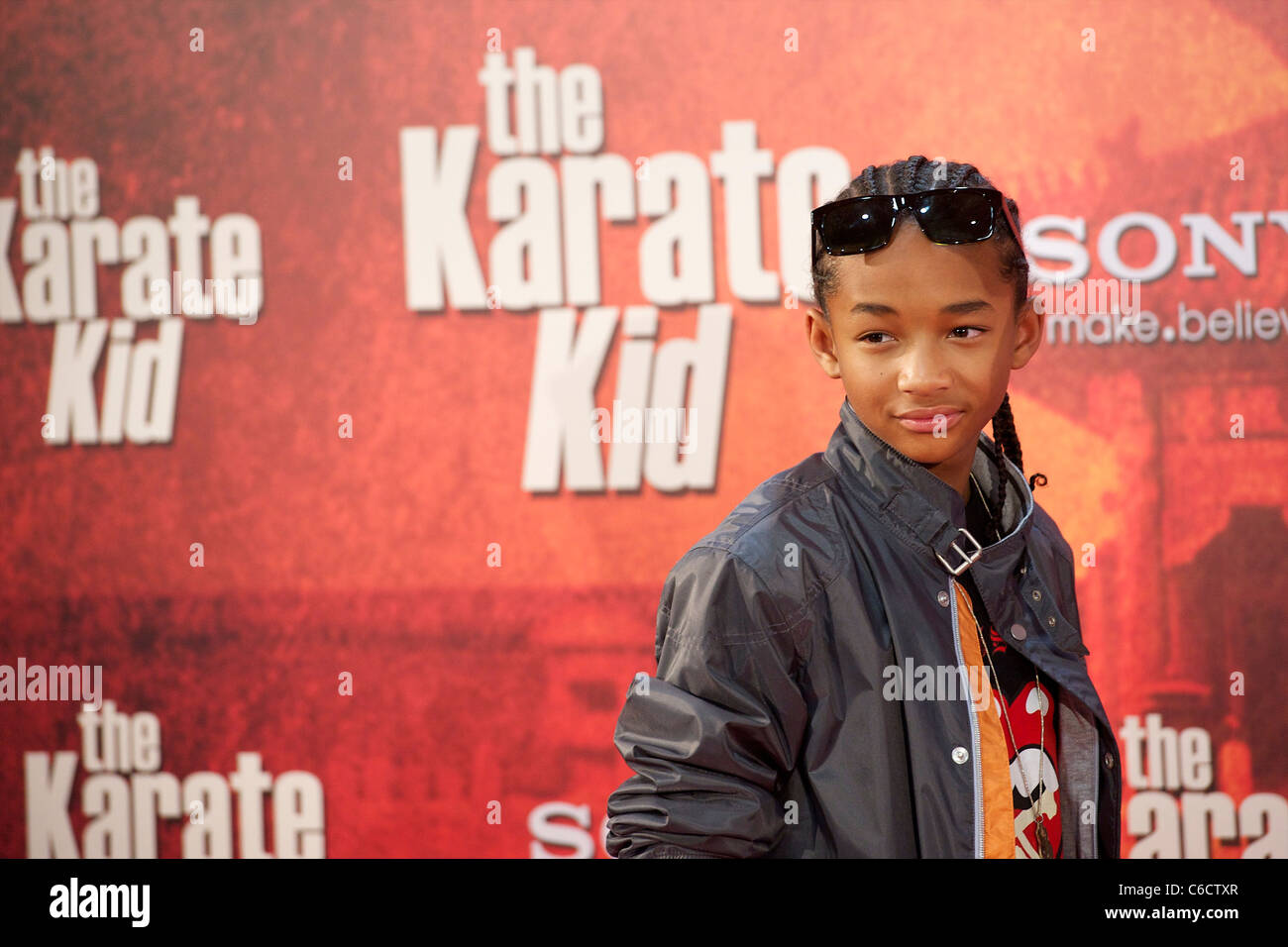 Jaden Smith attends the 'Karate Kid' Madrid Photocall at Proyecciones ...