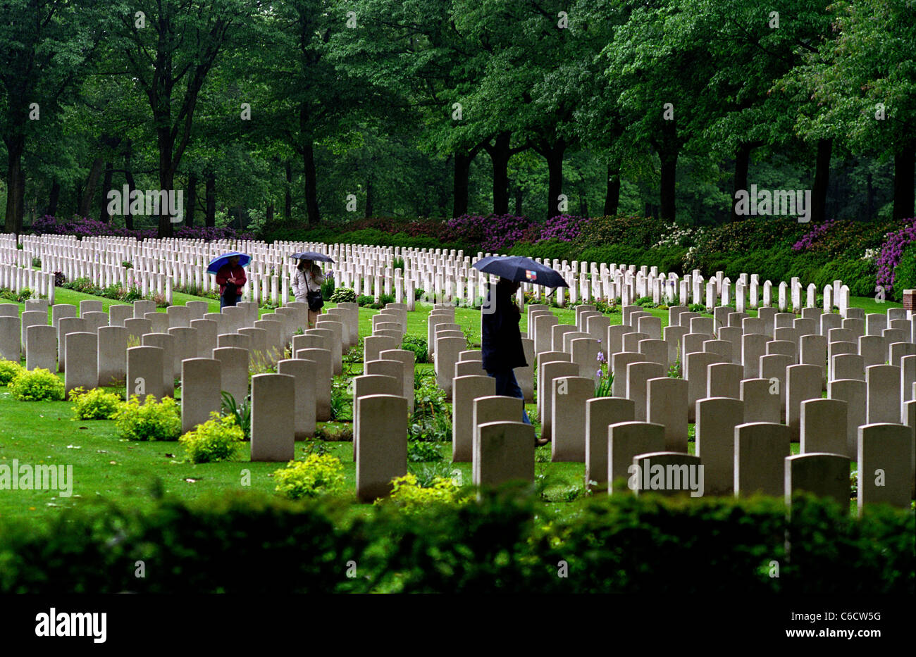 Arnhem Oosterbeek War Cemetery,Arnhem,Holland, maintained by the ...
