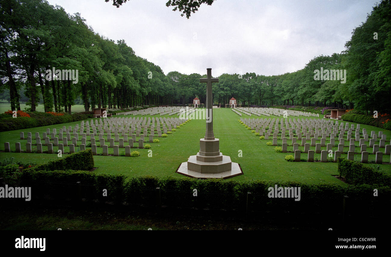 Arnhem Oosterbeek War Cemetery,Arnhem,Holland, maintained by the ...