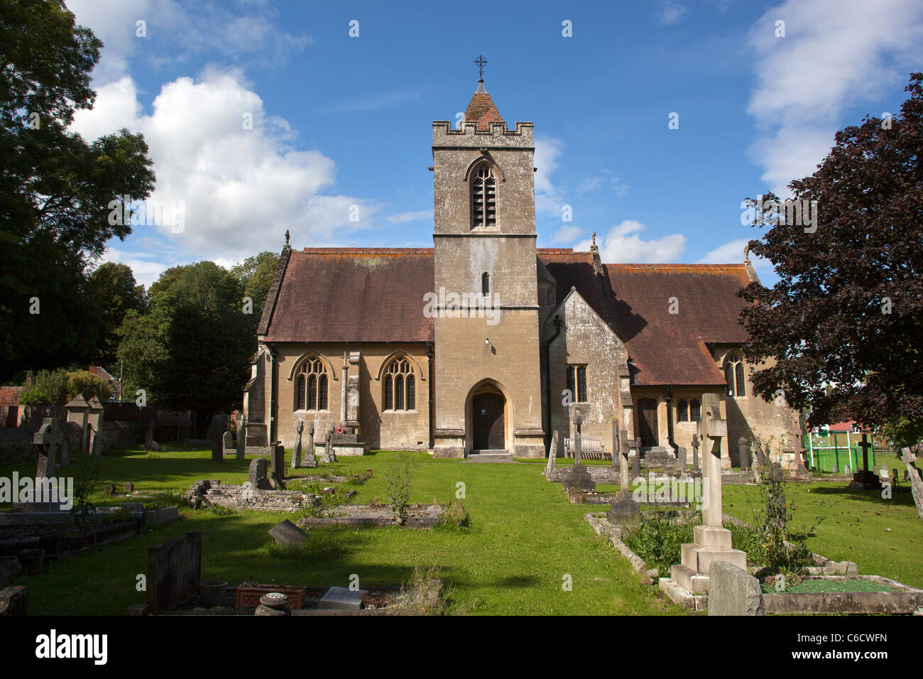 Holy Saviour Church Erlestoke Wiltshire Stock Photo - Alamy