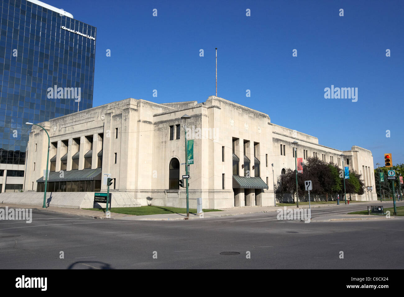 Manitoba archives building hi-res stock photography and images - Alamy