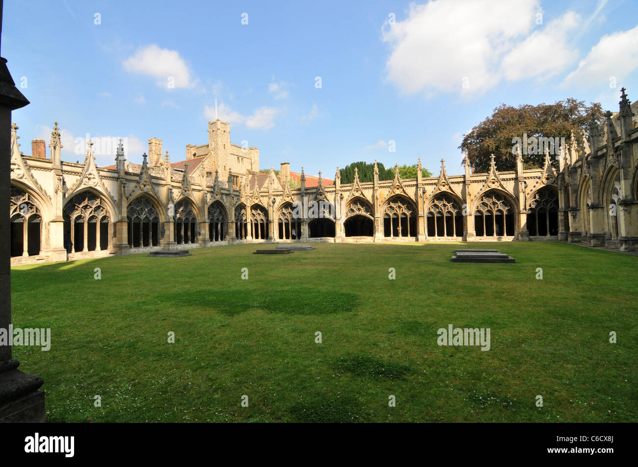 Canterbury Cathedral Kent Anglican communion church Christian Stock ...