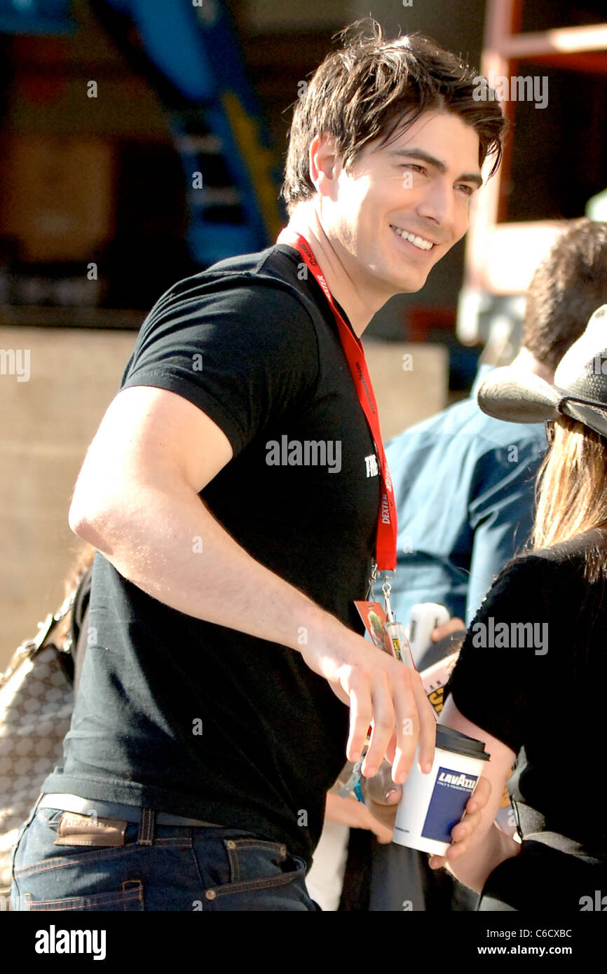 Brandon Routh Comic Con 2010 held at the San Diego Convention Center ...