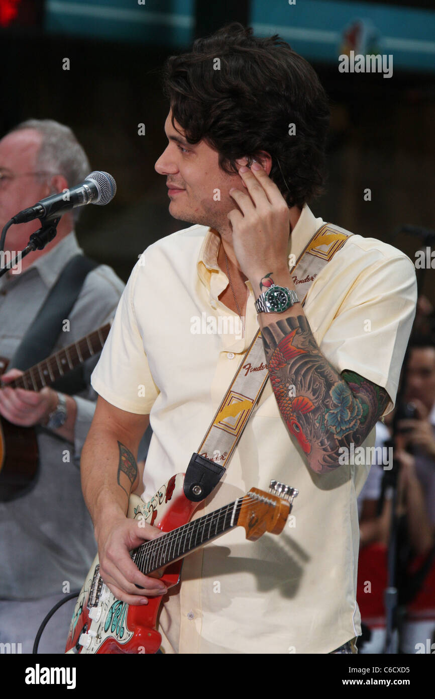 John Mayer performs live on NBC's 'Today Show Concert Series' at ...