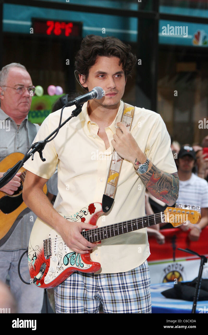 John Mayer performs live on NBC's 'Today Show Concert Series' at ...