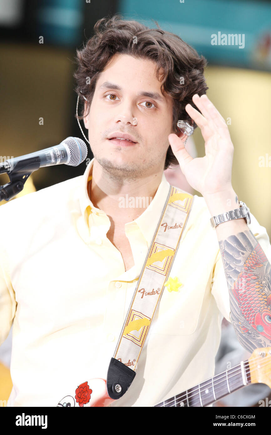John Mayer performs live on NBC's 'Today Show Concert Series' at ...