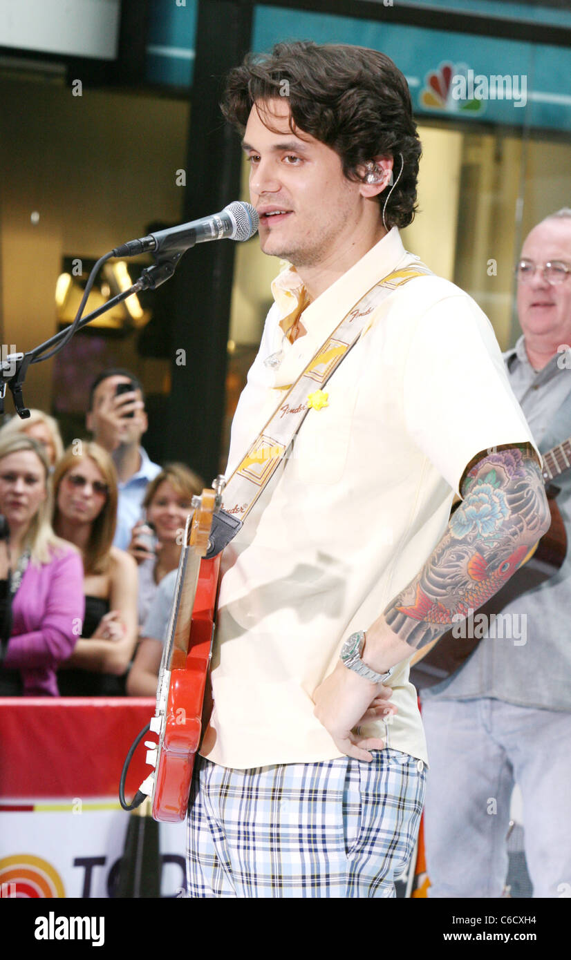 John Mayer performs live on NBC's 'Today Show Concert Series' at ...