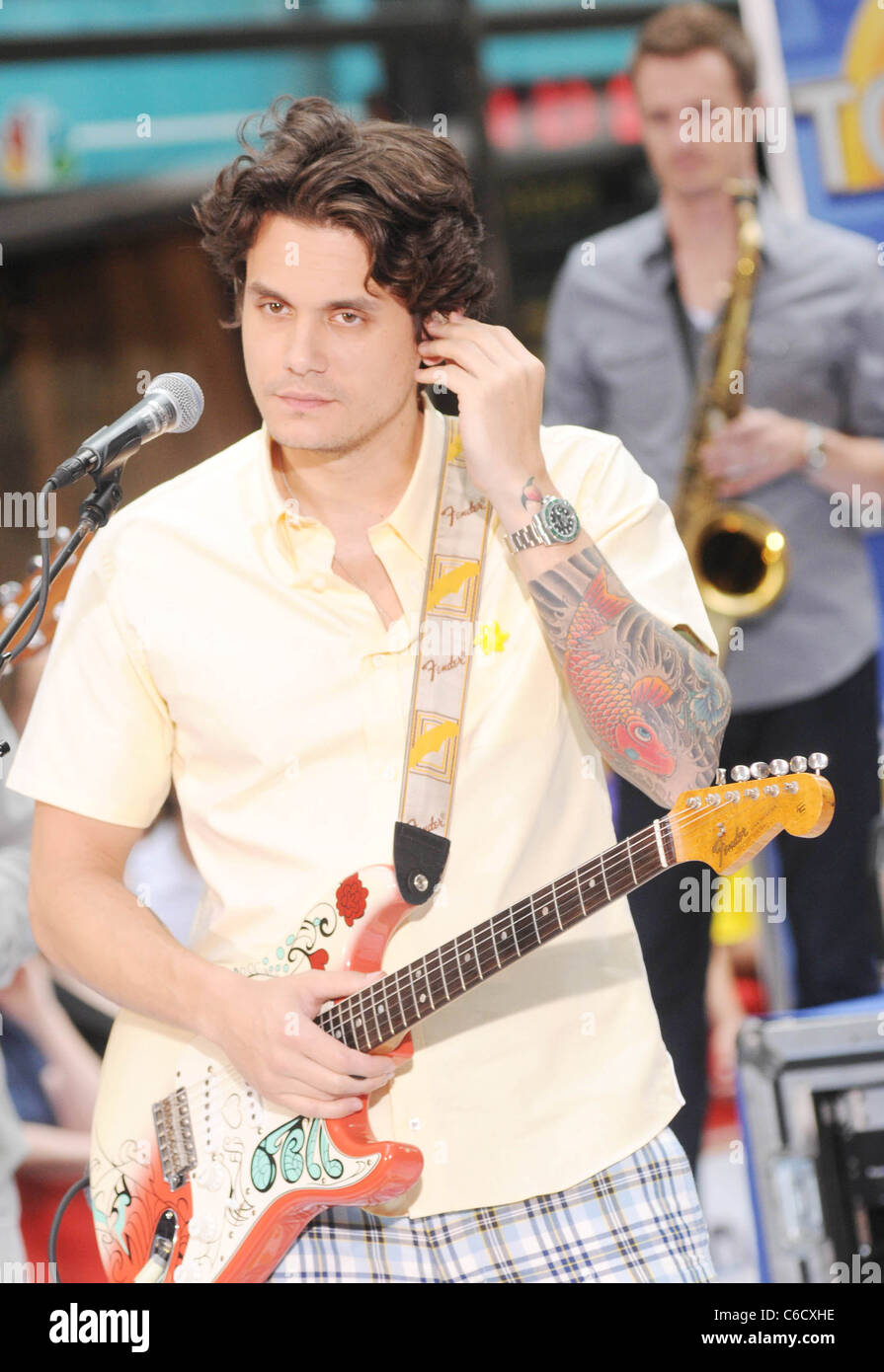 John Mayer performs live on NBC's 'Today Show Concert Series' at ...