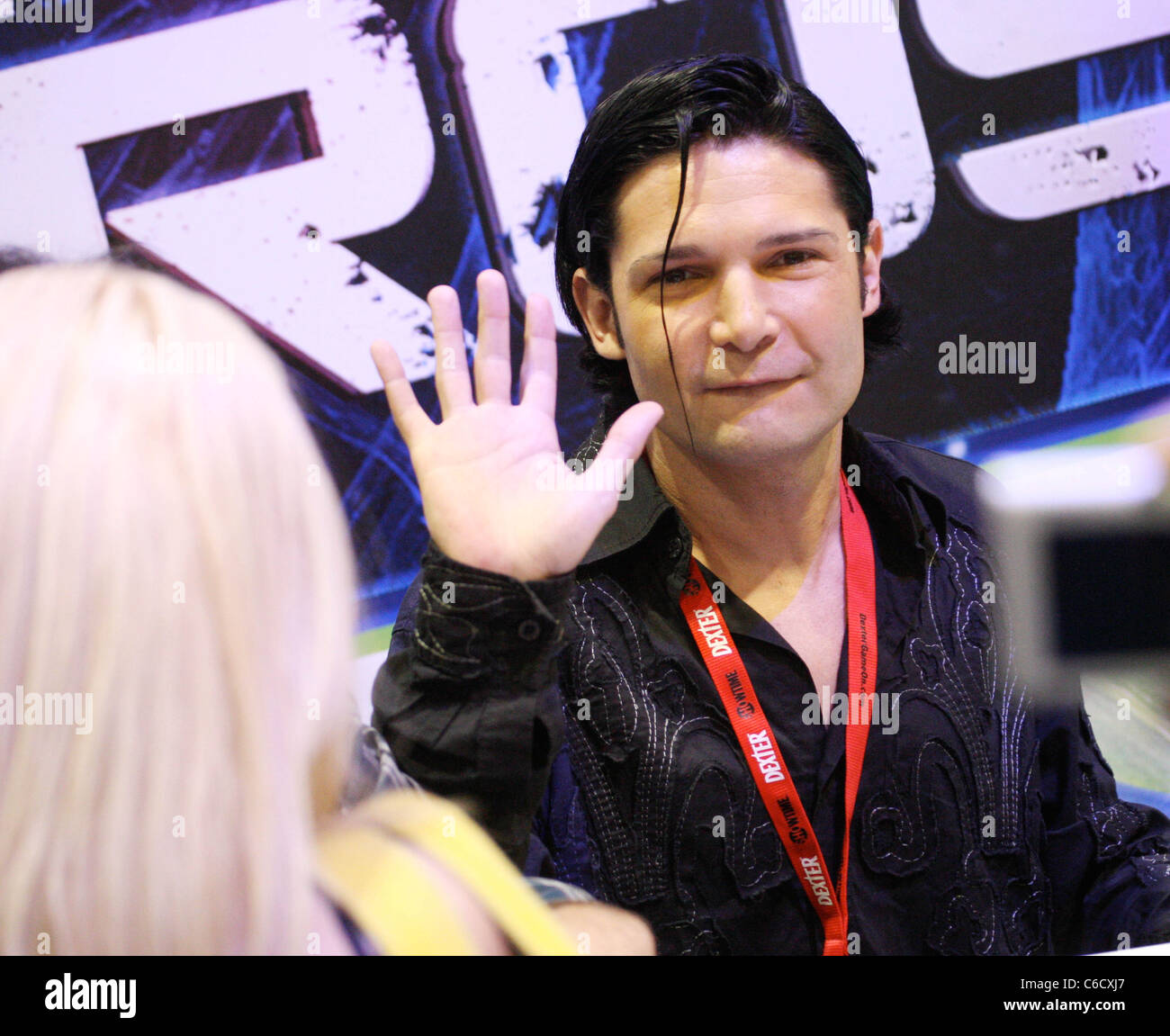 Corey Feldman signs autographs for fans at Comic Con. San Diego ...