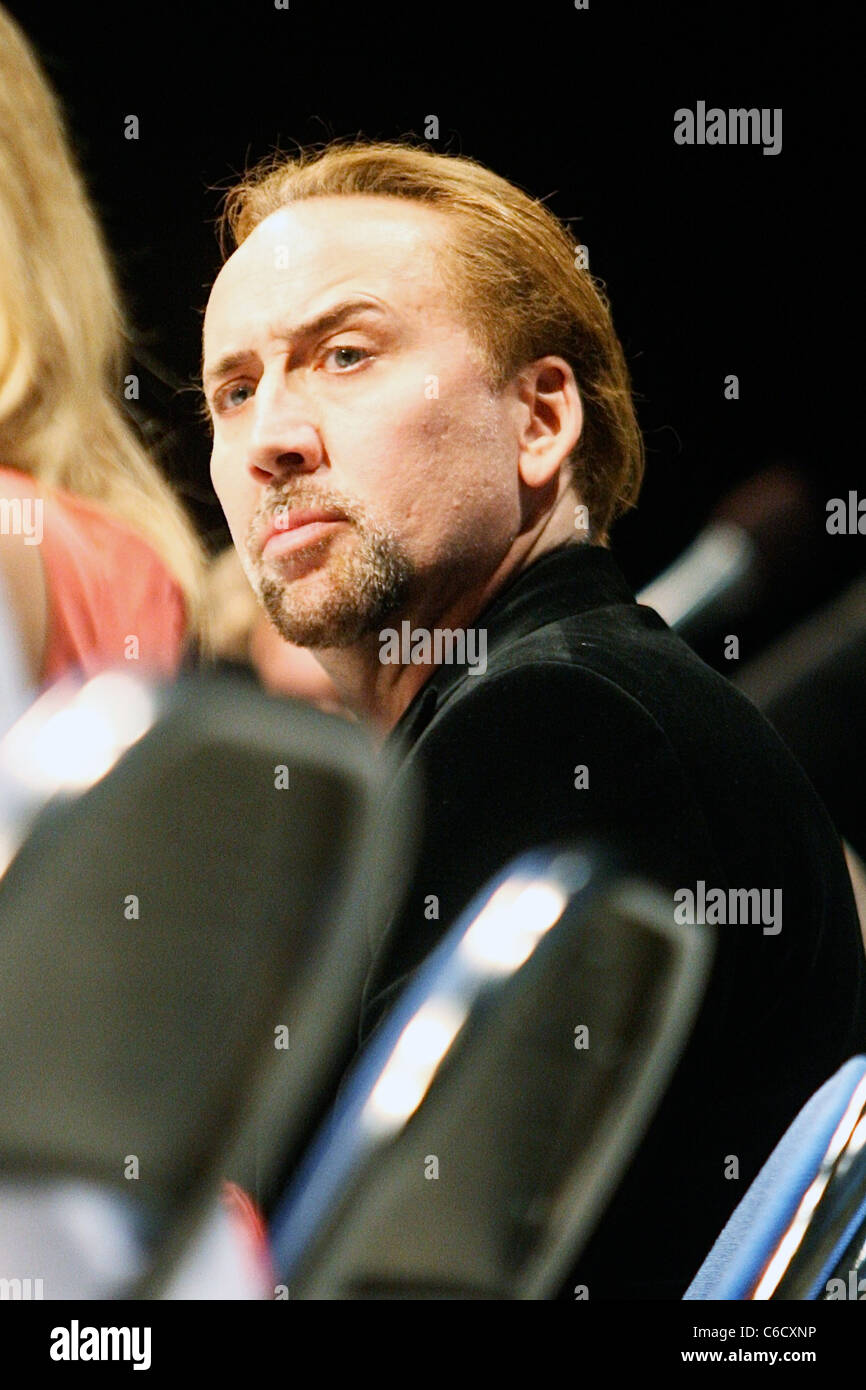 Nicolas Cage Comic Con 2010 held at the San Diego Convention Center ...