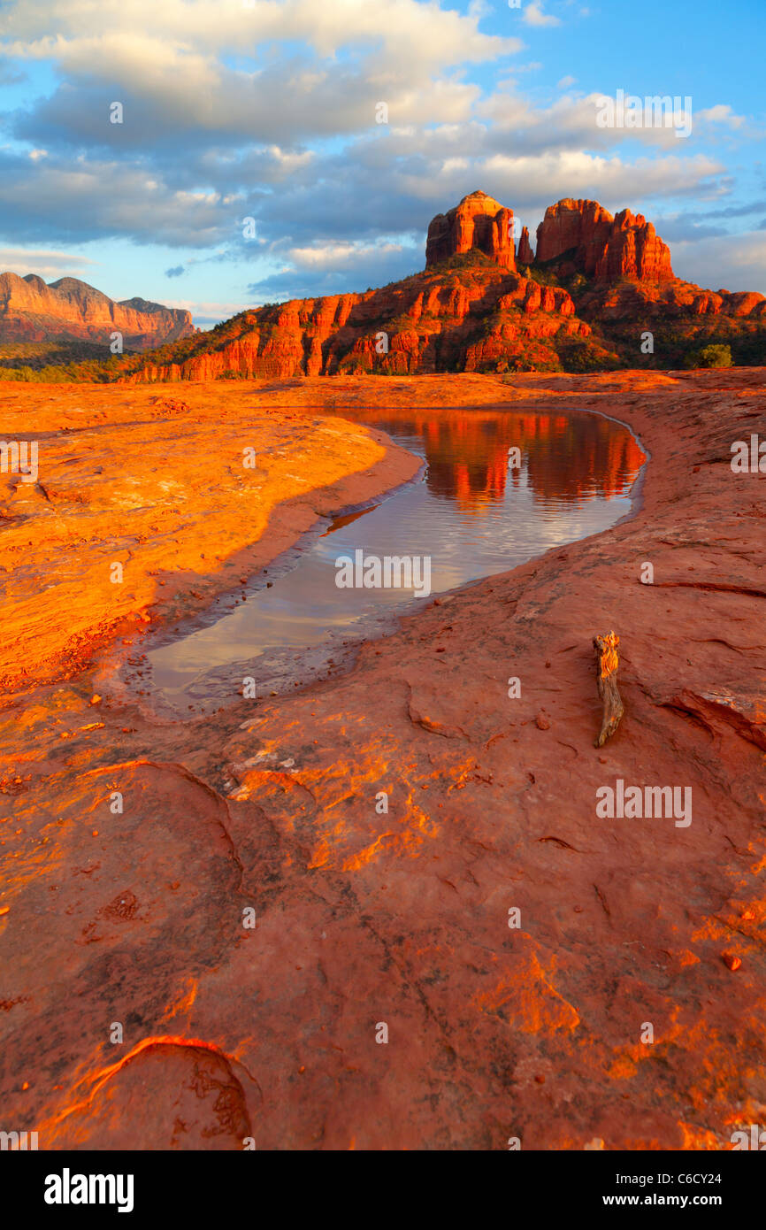 Cathedral rock sunset hi-res stock photography and images - Alamy