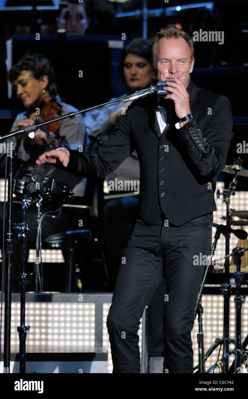 Sting aka Gordon Sumner Sting and The Royal Philharmonic Orchestra ...