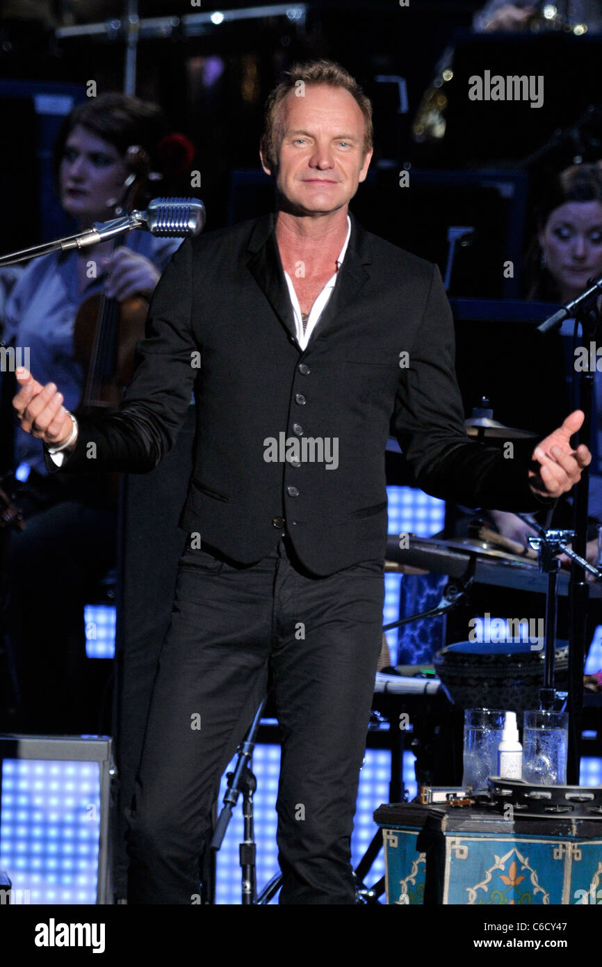 Sting aka Gordon Sumner Sting and The Royal Philharmonic Orchestra ...