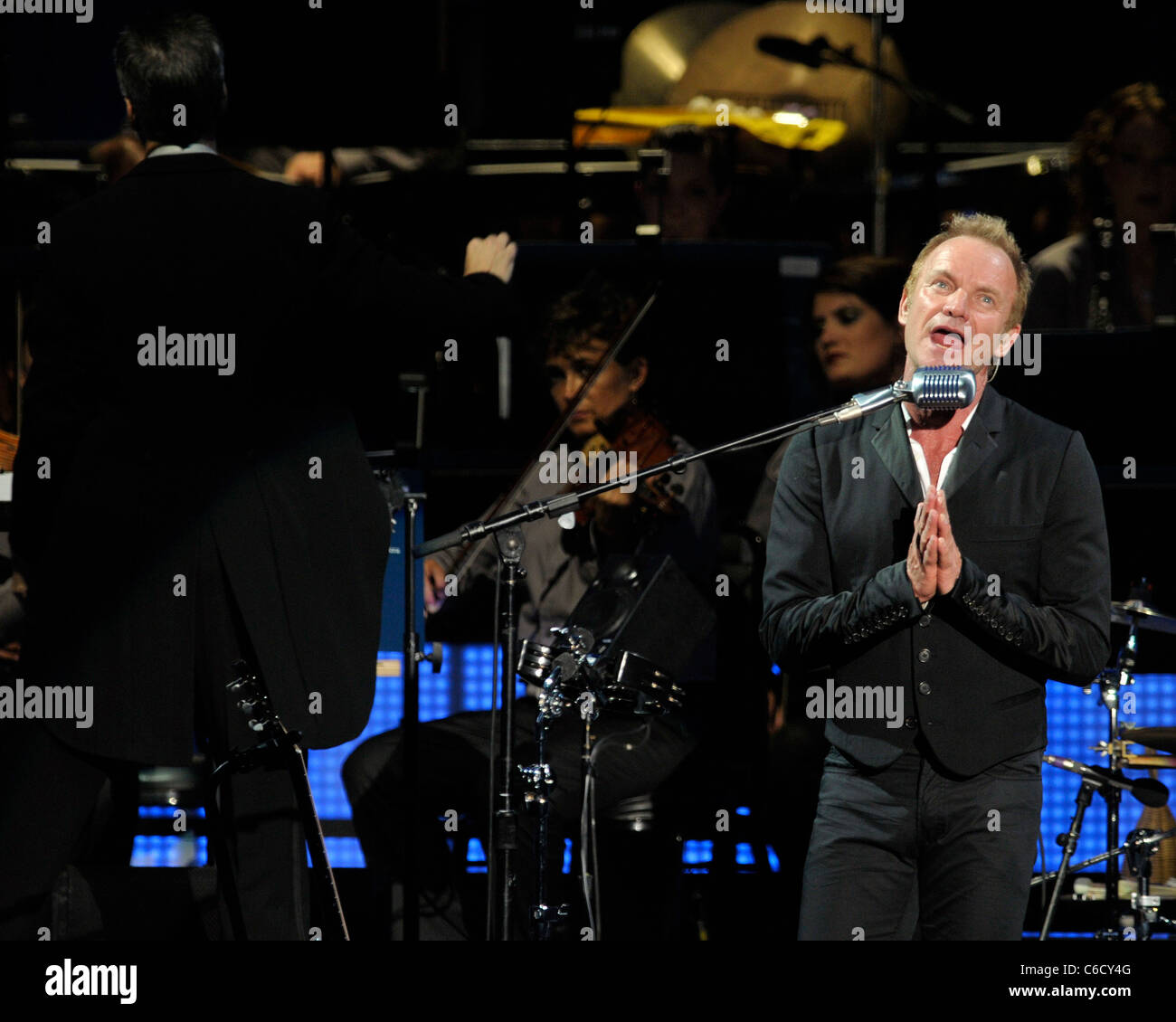 Sting aka Gordon Sumner Sting and The Royal Philharmonic Orchestra ...