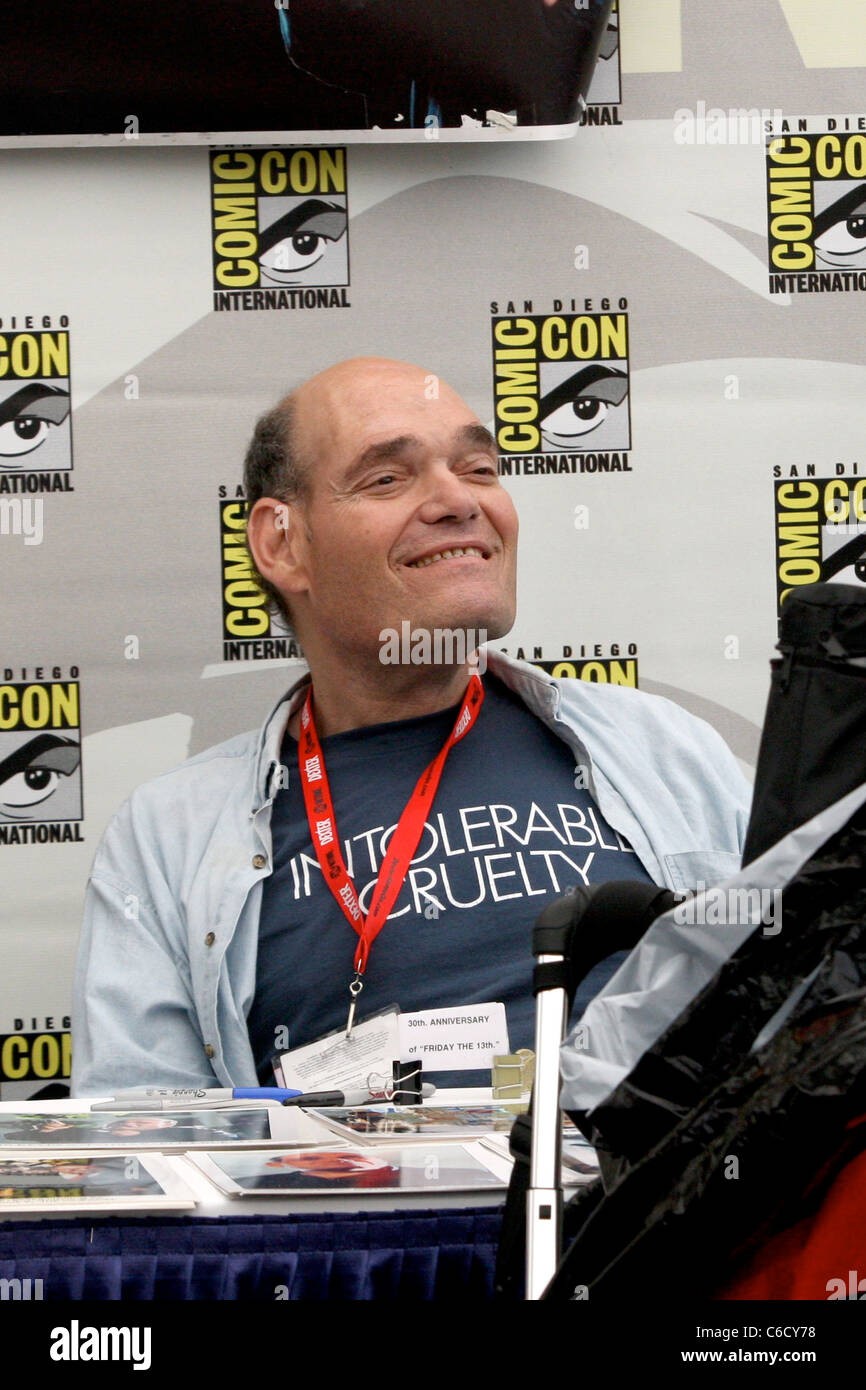 Irwin Keyes Comic Con 2010 held at the San Diego Convention Center ...