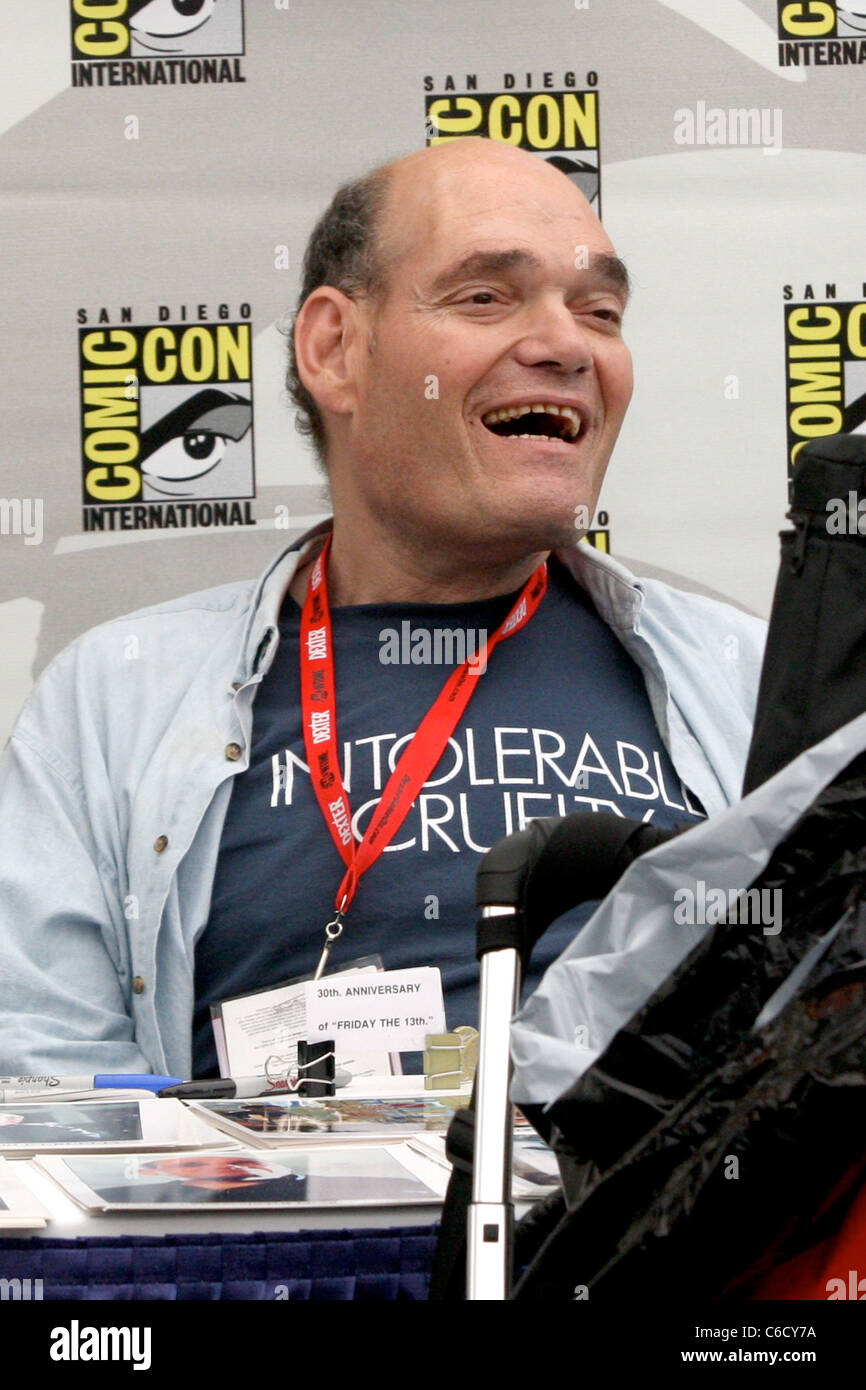 Irwin Keyes Comic Con 2010 held at the San Diego Convention Center ...