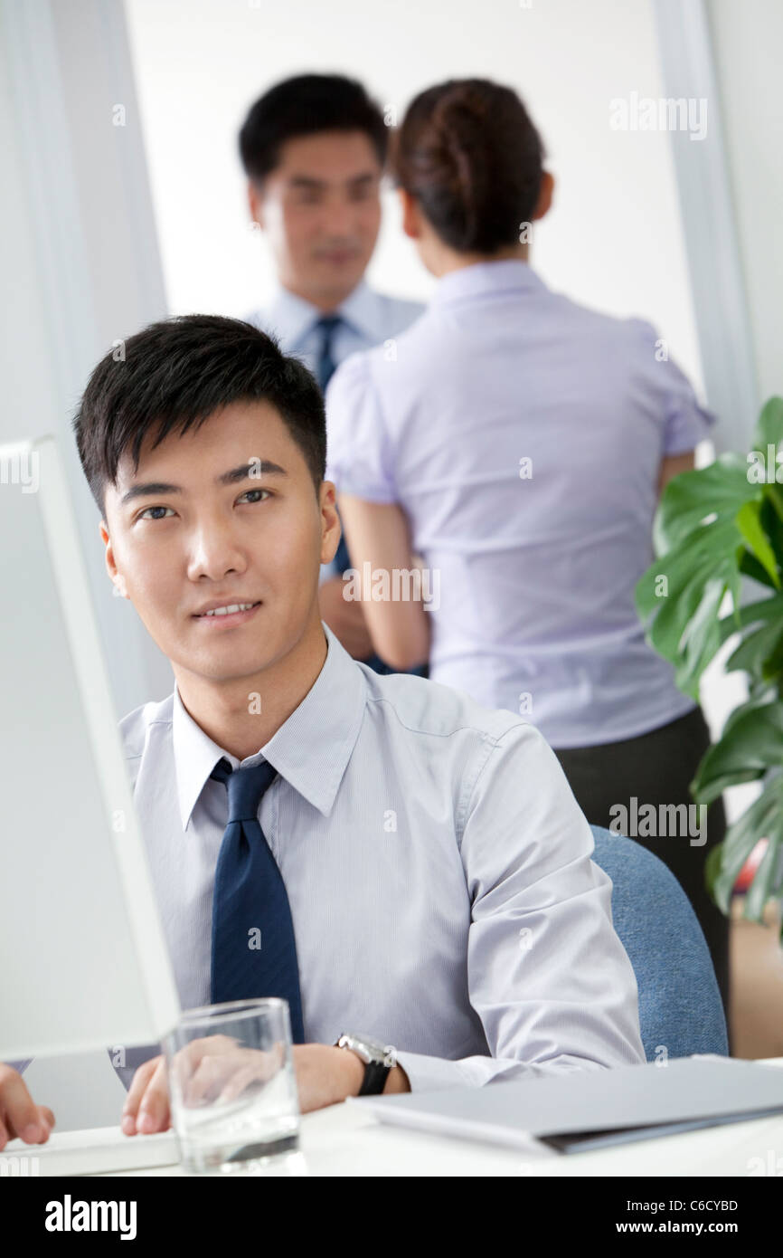 China cubicle hi-res stock photography and images - Alamy