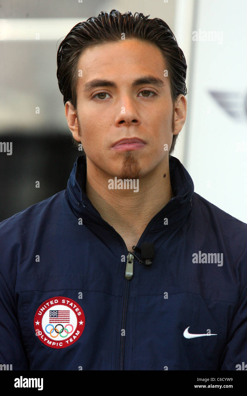 American Short Track Speedskater Apolo Anton Ohno attends the ...