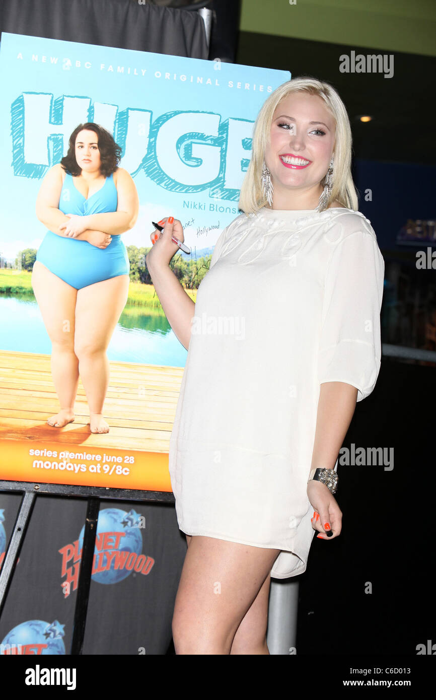 Hayley Hasselhoff promotes her starring role in the ABC Family original ...