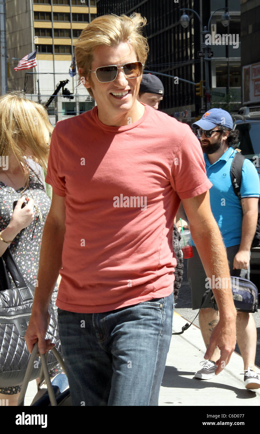 Actor Denis Leary arrive to the 'Late Show with David Letterman' at the ...