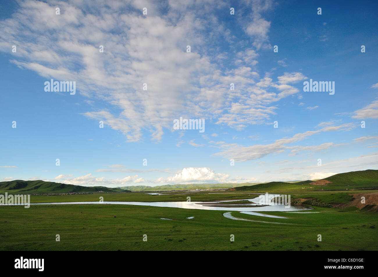 Meander river oxbow hi-res stock photography and images - Alamy
