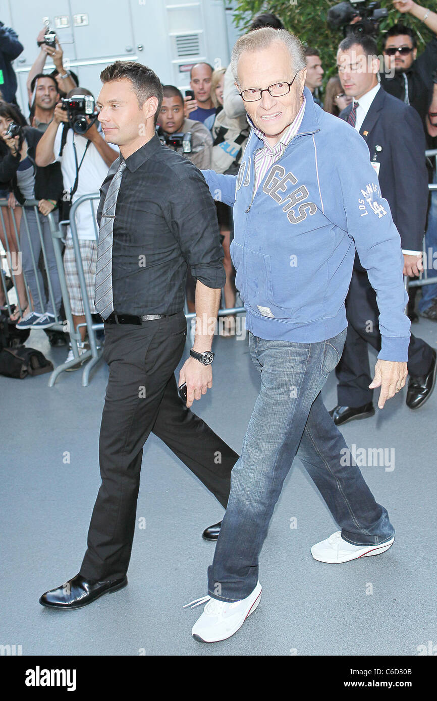 Ryan Seacrest and Larry King Celebrities raise money for 'Larry King ...