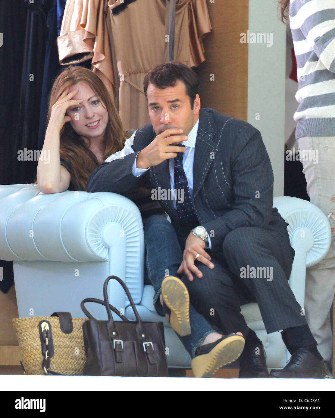 Jeremy Piven on the film set of HBO's 'Entourage' filming on Rodeo ...