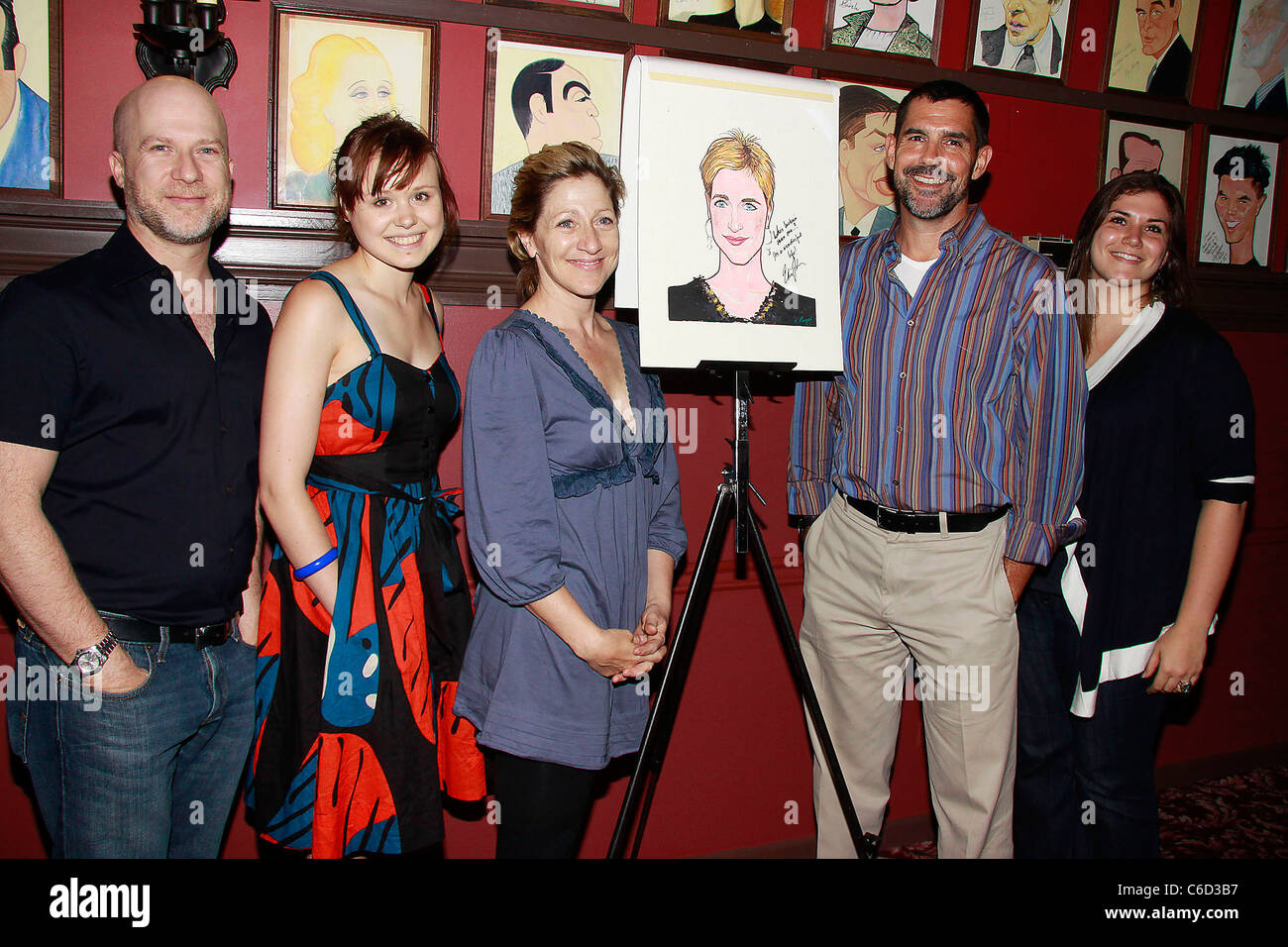Richie Jackson, Alison Pill, Edie Falco, John Alexander, and Brittany O ...