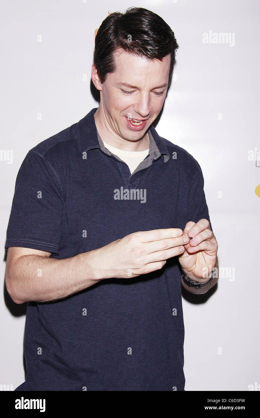 Sean Hayes CD release party for the new Broadway cast recording of ...