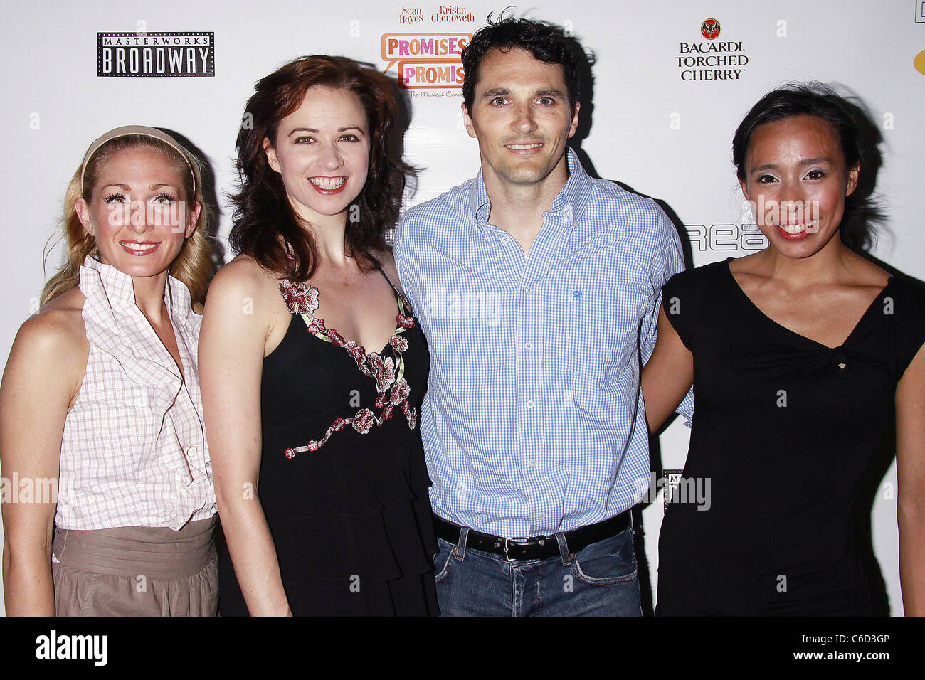 Cast members CD release party for the new Broadway cast recording of ...