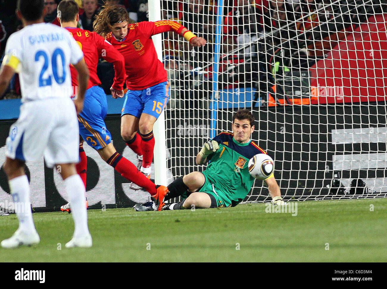 Spain goalkeeper Iker Casillas 2010 FIFA World Cup - Spain v Honduras ...