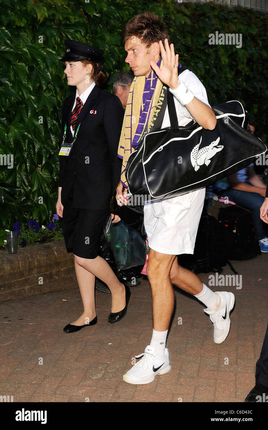 John isner nicolas mahut hi-res stock photography and images - Alamy