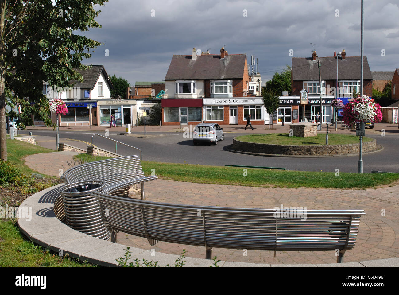 Birstall village centre, Leicestershire, England, UK Stock Photo - Alamy