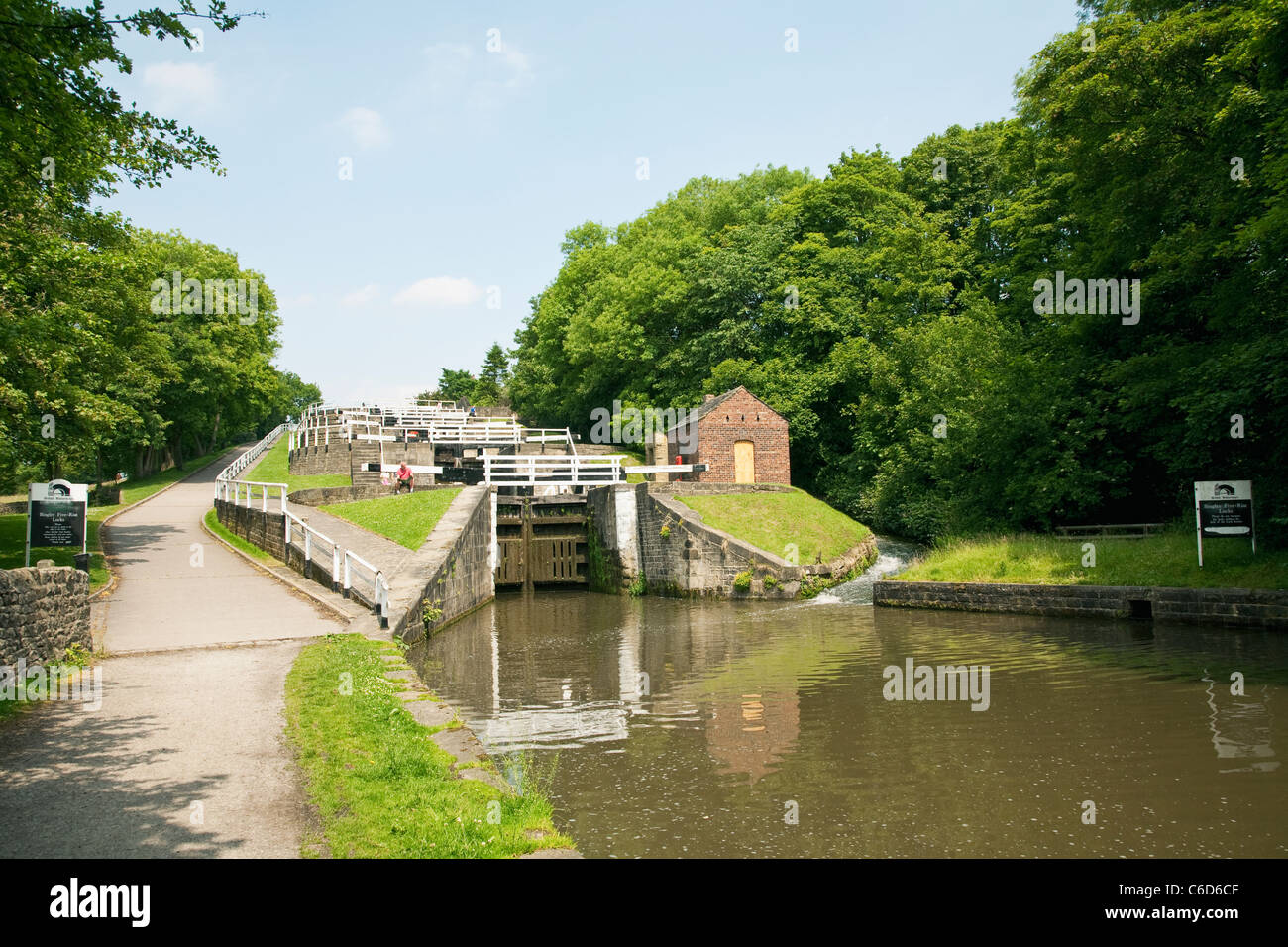 Leeds liverpool canal gates hi-res stock photography and images - Alamy