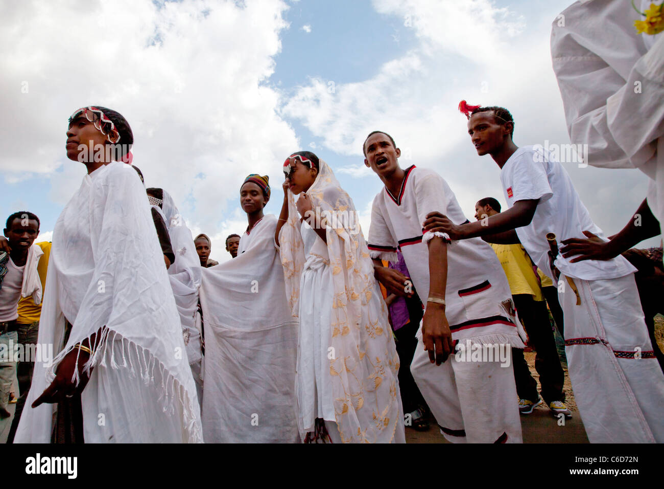 Ethiopian wedding party hi-res stock photography and images - Alamy