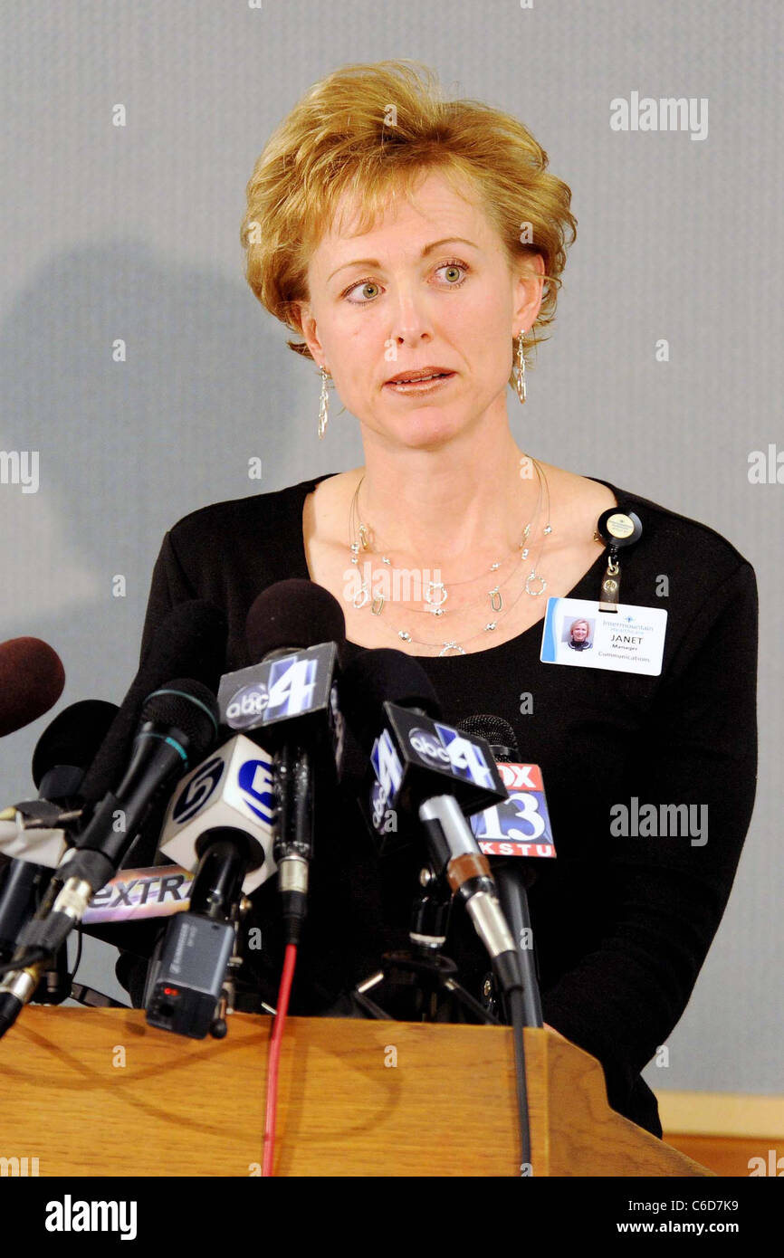 Janet Frank, Spokesperson for IHC Intermountain Health Care Press ...