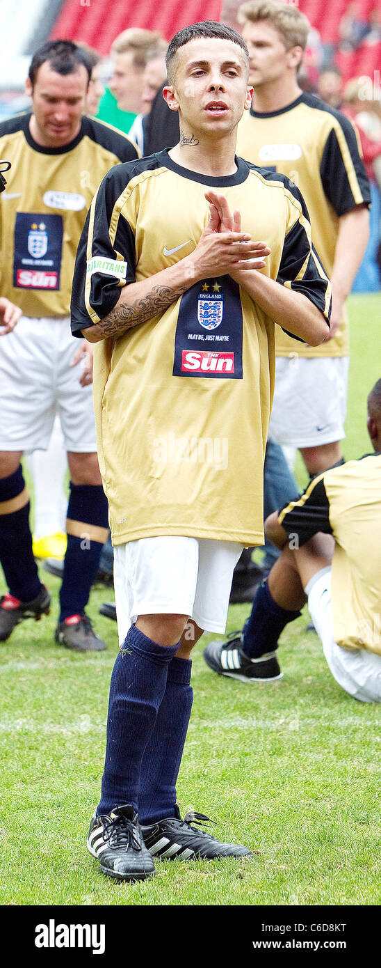 Dino Contostavlos aka Dappy of N-Dubz 2010 Soccer Six tournament at ...