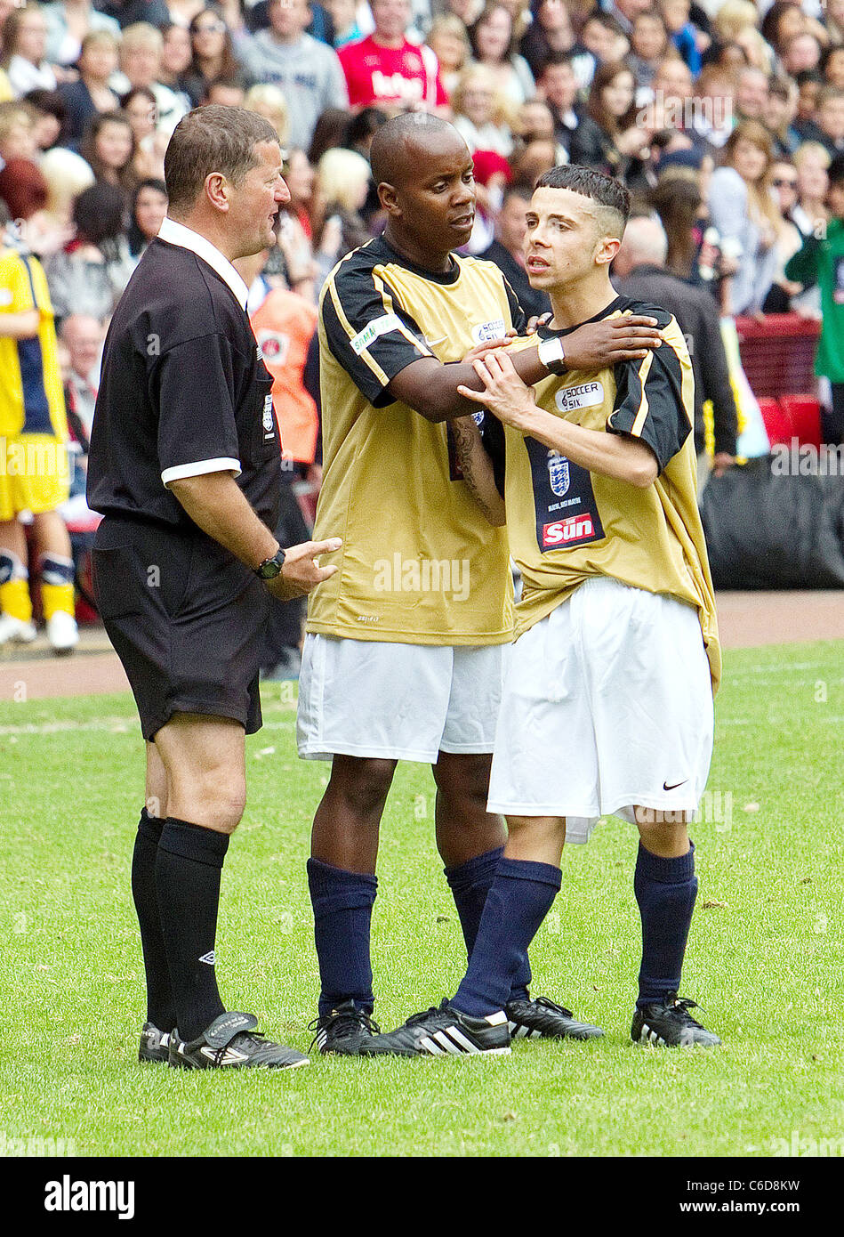 Dino Contostavlos aka Dappy of N-Dubz 2010 Soccer Six tournament at ...