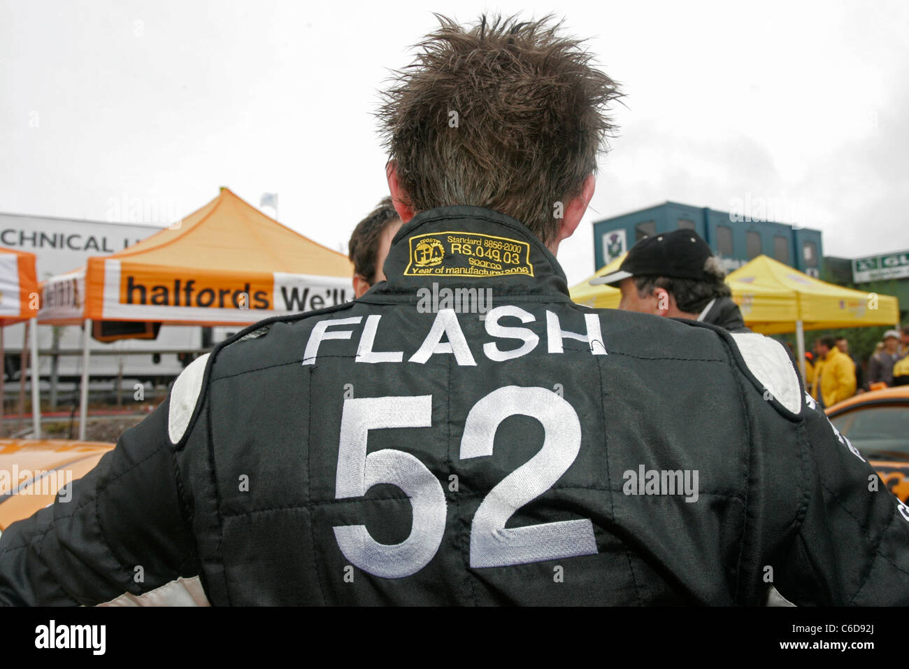 Gordon Shedden, British Touring Car racing driver at Knockhill Racing ...