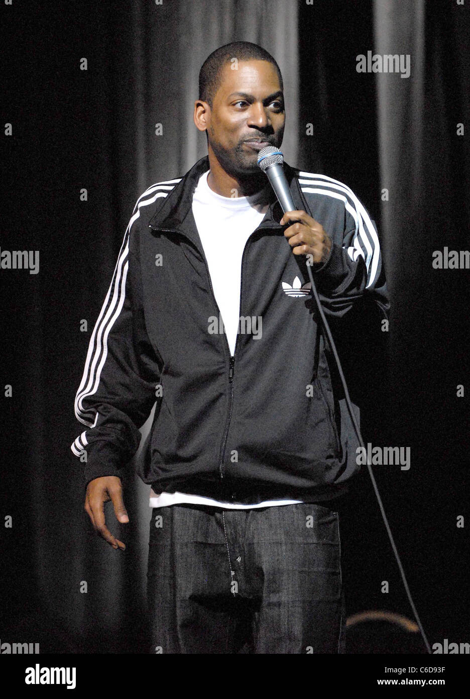 Comedian Tony Rock performs on stage during the 3rd Annual Memorial ...